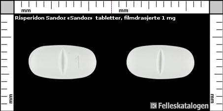 Risperidon Sandoz Sandoz Tabletter 1 Mg 2 Felleskatalogen Pasientutgave